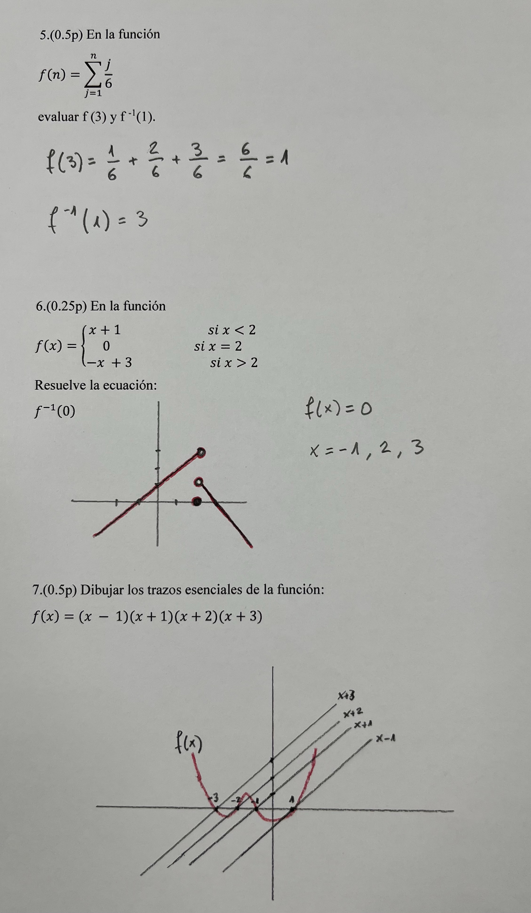 Situación 196: Examen de Matemáticas (con soluciones) | LA MATEMÁTICA Y ...